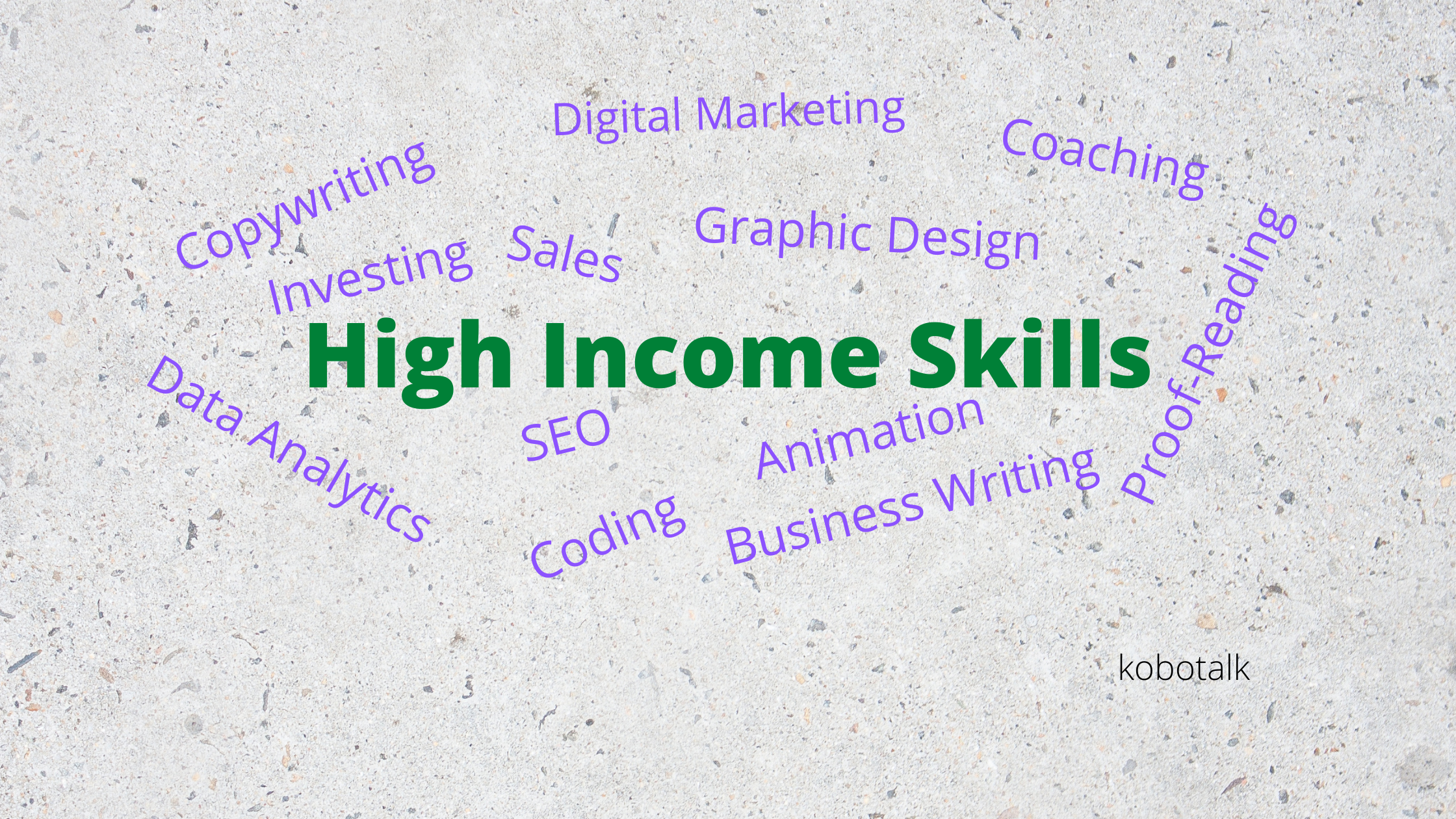 These 10 High Income Skills Can Make You Rich - KOBOTALK BLOG